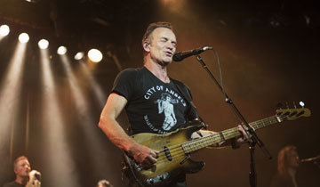 Sting | News | Sting gives longtime fans the show of a lifetime in ...