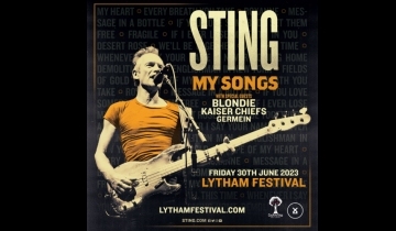 Sting | News | Sting to perform at UK's Lytham Festival 30 June 2023...