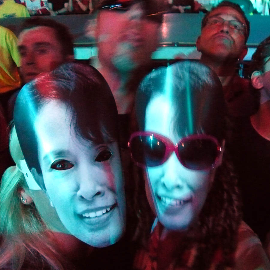 U2 > Gallery > Aung San Suu Kyi Masks