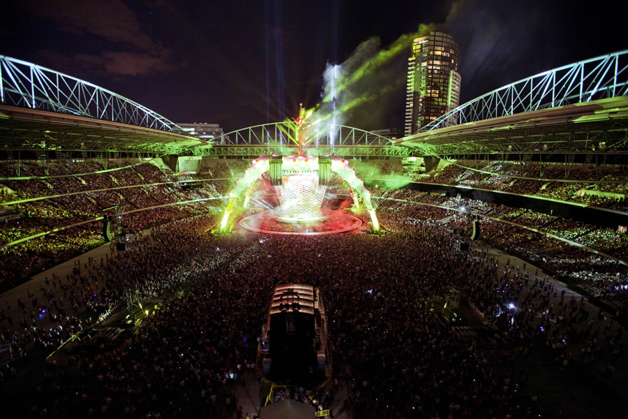 U2 > Gallery > U2 360 Tour 2010 - New Zealand/Australia