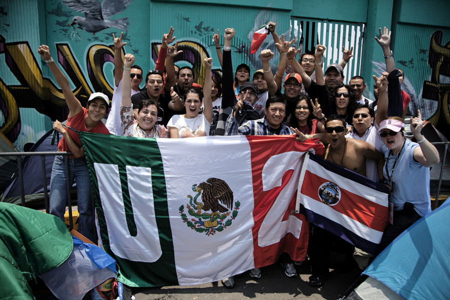 U2 > News > Mexico Soundcheck