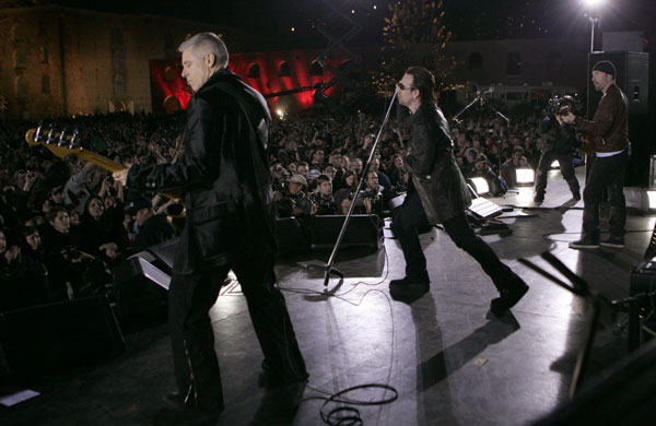 U2 > Gallery > New York Streets & Brooklyn Gig