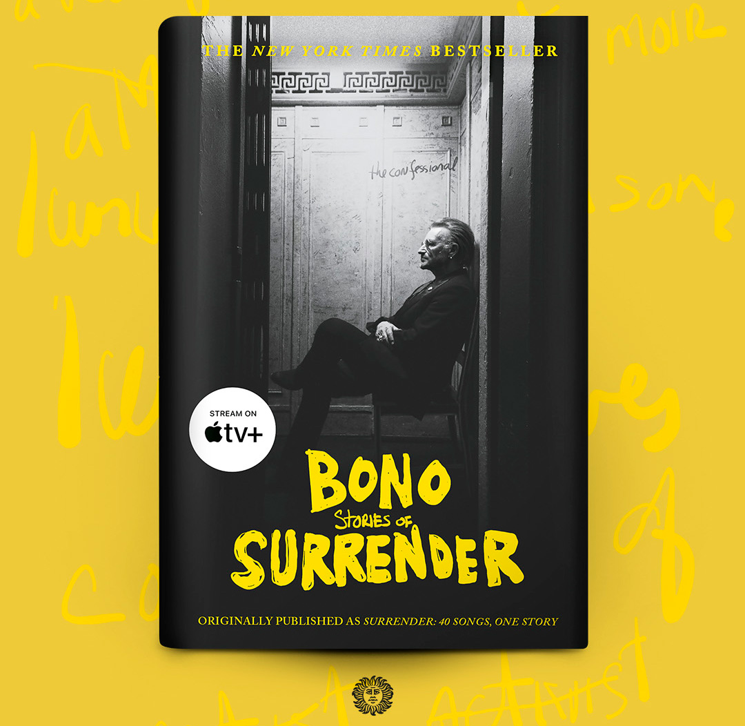 U2 > News > 'Bono: Stories of Surrender', the paperback, coming in May.